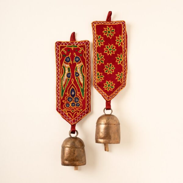 Kutch Embroidered Decor Bells | Club Artizen